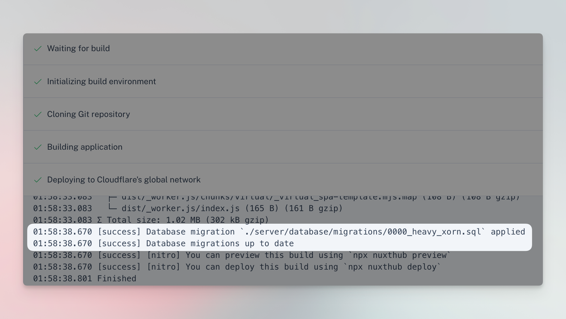 Automatic Database Migrations · Nuxthub Blog