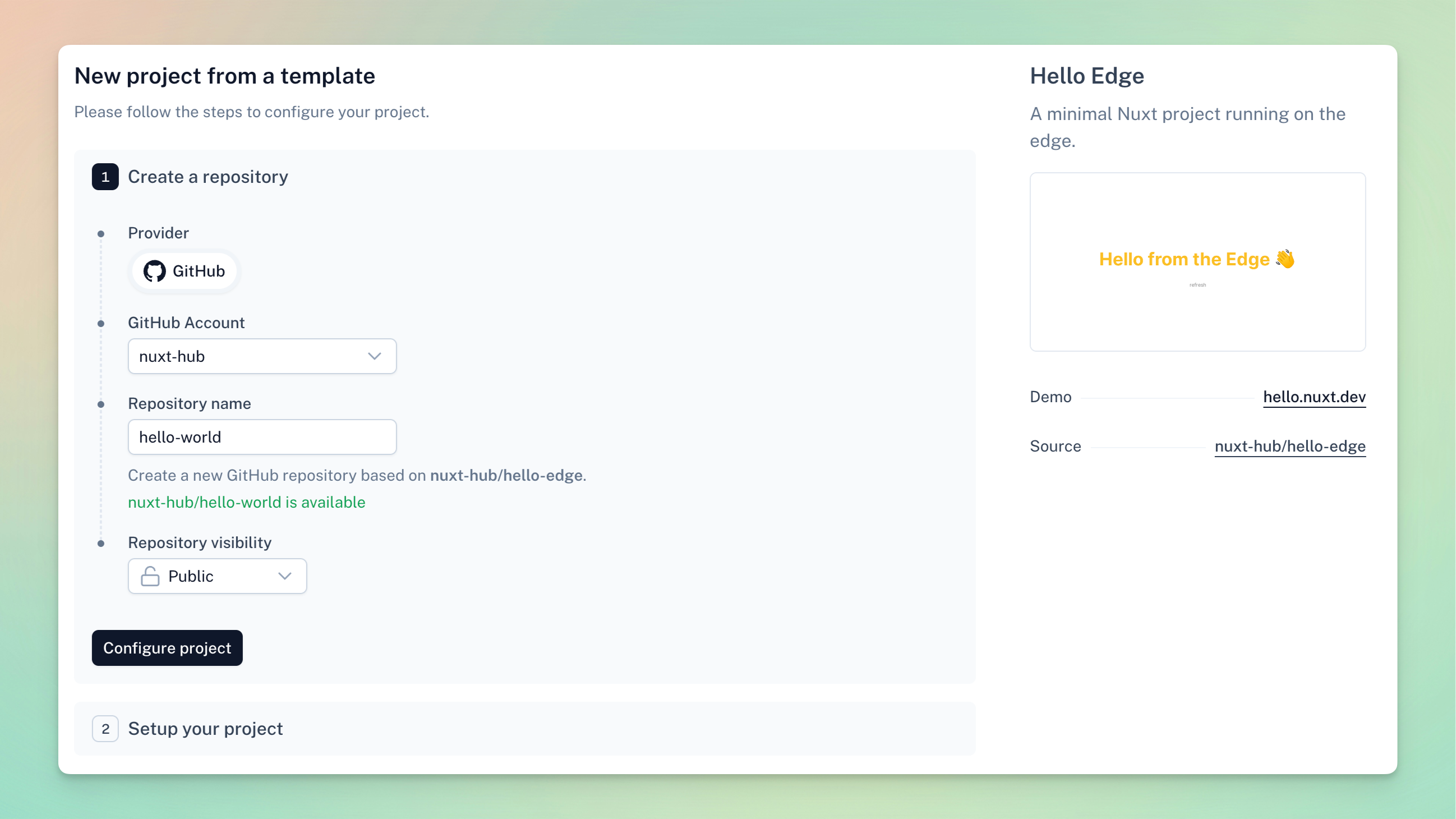 NuxtHub GitHub App & Action · NuxtHub Blog